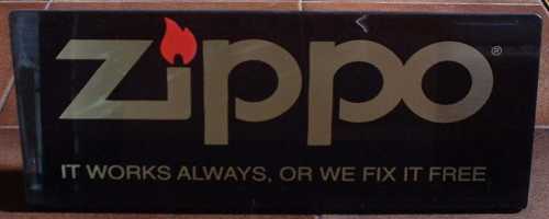 Zippo Displays & Signs