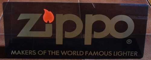 Zippo Displays & Signs